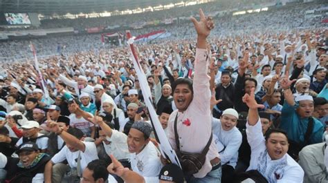 Kampanye Akbar Prabowo Sandi Putihkan Gbk