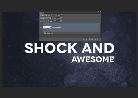 Shattered And Broken Text Effect – Photoshop Tutorial – Photoshop And