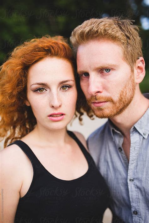 Ginger Couple Portrait By Stocksy Contributor Jovana Rikalo Stocksy