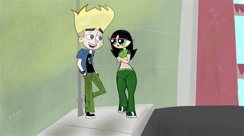The Teenage Years Of Johnny Test And Buttercup By Thelivingbluejay On