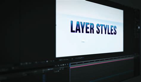 everything you need to know about layer styles in after effects
