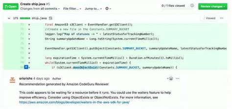 exploring aws codeguru new automated code review has smart features