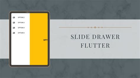 slide drawer in flutter mobikul