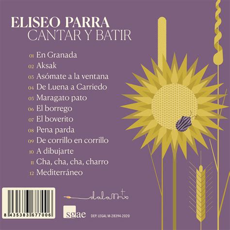 Cantar Y Batir Eliseo Parra