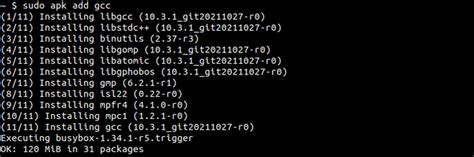 comment installer la rust sur alpine stacklima