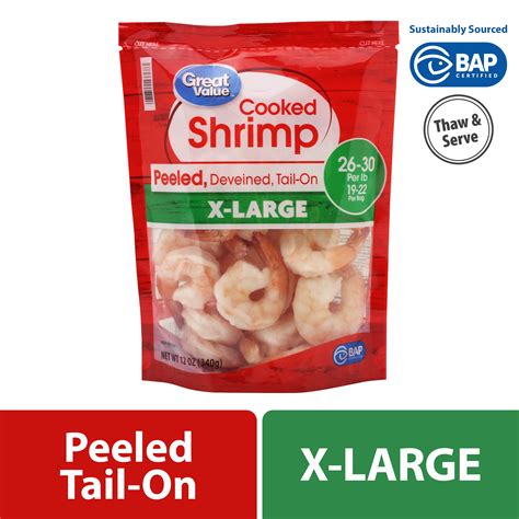 Frozen Extra Large Crevettes 12 Oz Tail On Pelé Maroc Ubuy