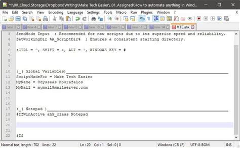 how to use autohotkey to automate anything in windows make tech easier