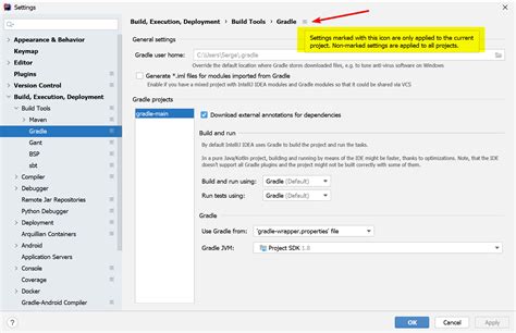 always a problem with intellij and gradle ides support intellij