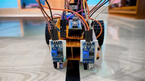how to make an arduino line following robot
