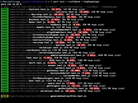 what are the steps to follow to debug memory leak in jest itecnote