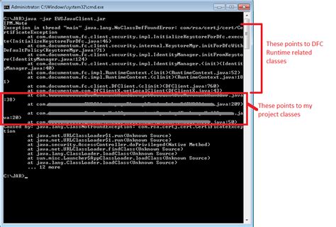java noclassdeffounderror while running app exported as jar related