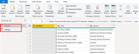 merge queries and append queries in power bi step by step for learners