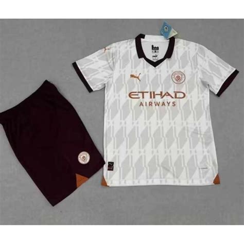 Jual Setelan Fullset Jersey Baju Celana Bola City Away New 2023 2024 23