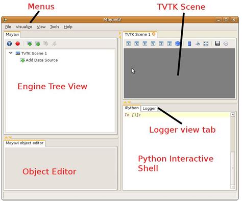using the mayavi application — mayavi 4 7 4 documentation