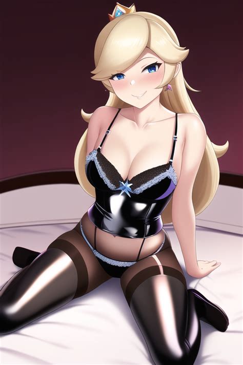 Mario Princess Rosalina By Animelingerie On Deviantart
