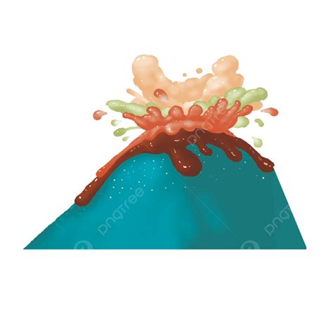 かわいい風の火山噴火の無料の要素イラスト画像とpsdフリー素材透過の無料ダウンロード Pngtree