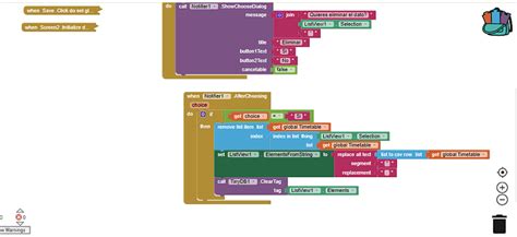 how do you delete elements in listview and save it on tinydb mit app