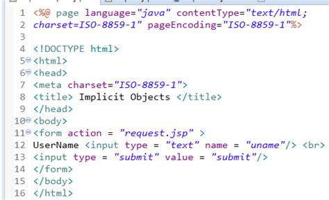 jsp implicit objects 9 implicit objects in jsp complete tutorial on