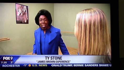 Ty Stones James Brown Experience On Fox News 9 Youtube