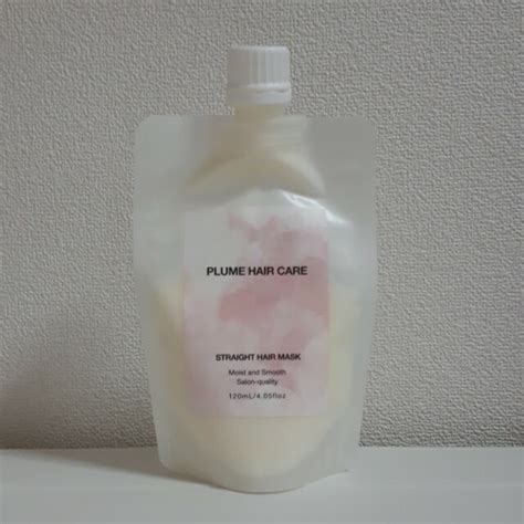 プリュムヘアケア ストレートヘアマスク 酸熱トリートメント 120mlの通販 By Runarunas Shop｜ラクマ