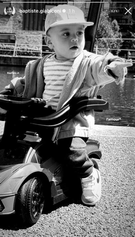Photo Baptiste Giabiconi Papa à 11 Mois Son Fils A Déjà Autant De