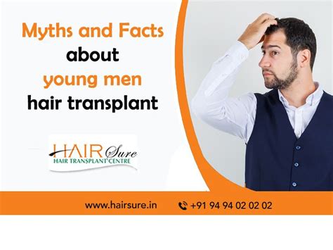 Myths And Facts About Young Men Hair Transplant Hair Sure