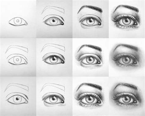 Tutorial How To Draw A Realistic Human Eye Ars Rava De Cool Eye