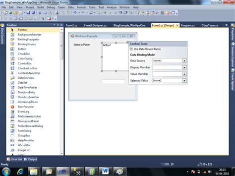 dot net tips and tricks c c sharp tips and tricks how to bind a lisbox
