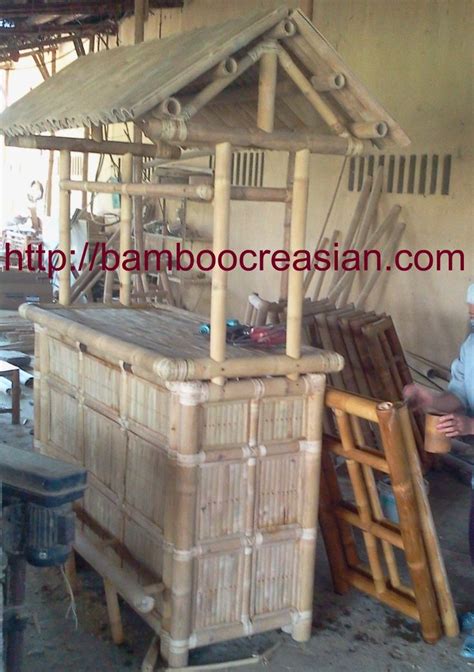 Quality Bamboo And Asian Thatch B Amboo Tiki Bar At Bamboo Creasian