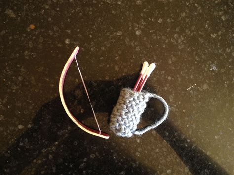 Diy Bow And Arrow With Popsicle Sticks And Dental Floss