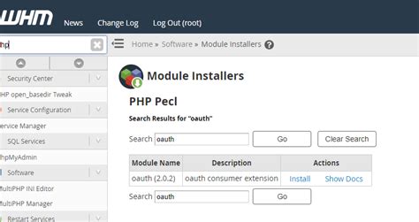 8 how to install oauth using php 7 and pecl oauth library drupal
