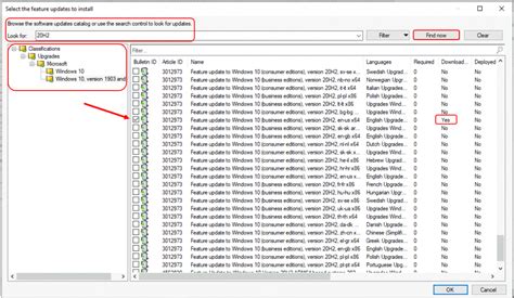 deploy windows 10 feature update using sccm task sequence configmgr