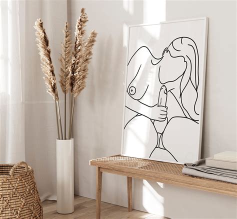Blowjob Erotic Drawing Svg Pdf  Digital Download Etsy