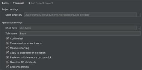 built in terminal sessions lose part of path variable ides support