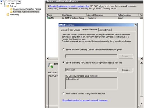 setting up remote desktop gateway exegesis spatial data management