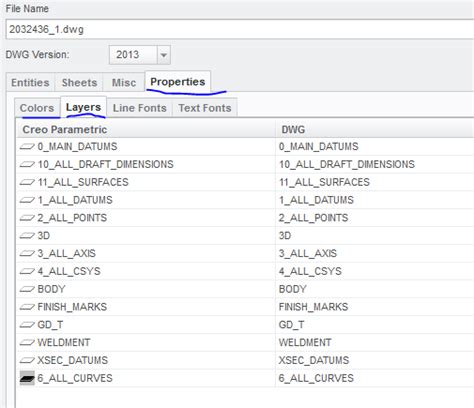 solved export to dwg ptc community
