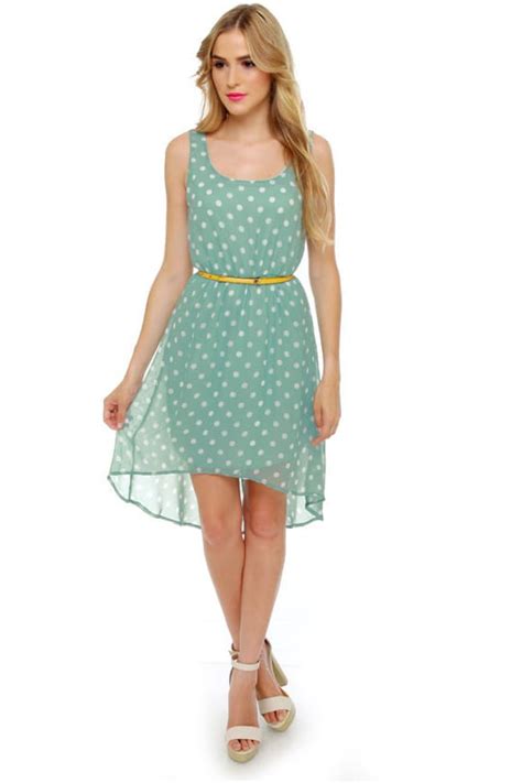 Darling Light Blue Dress Polka Dot Dress 43 00
