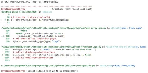 python tensorflow bitcast 用法及代碼示例 純淨天空
