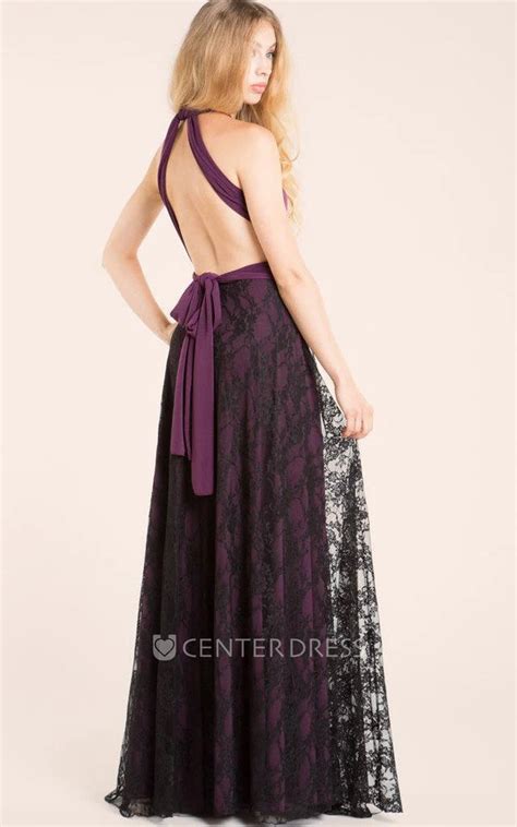 Eggplant Lace Bridesmaid Dresses