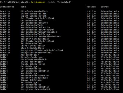 create new task of task scheduler with powershell the automation blog