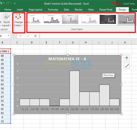 Cara Buat Histogram Di Excel