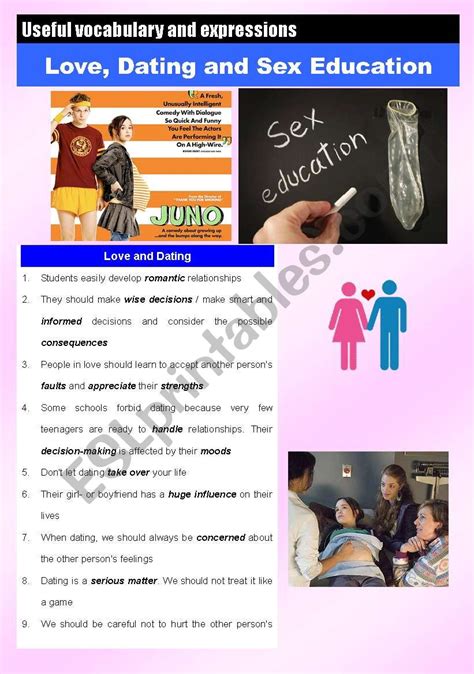 esl sex education school lessons ´a key source for sex education