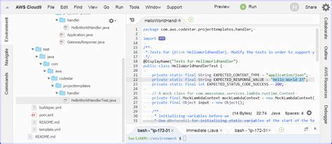 aws codestar spring boot microservices qloudx