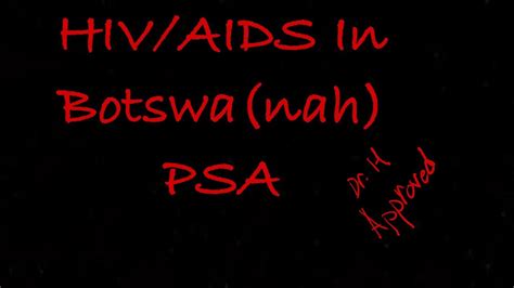 Hiv Aids Psa Video Youtube
