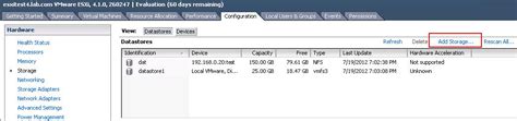 create nfs datastore for esx in windows server 2008 r2