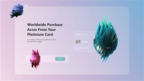 glassmorphism website build glass website html and css tutorial 2021