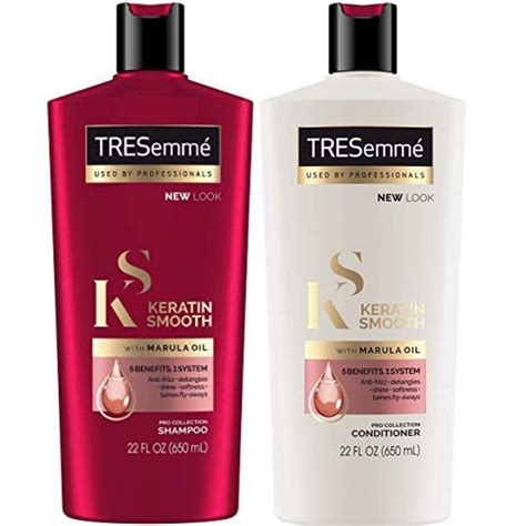 Tresemme Keratin Smooth Shampoo Conditioner Twin Pack 2x400ml