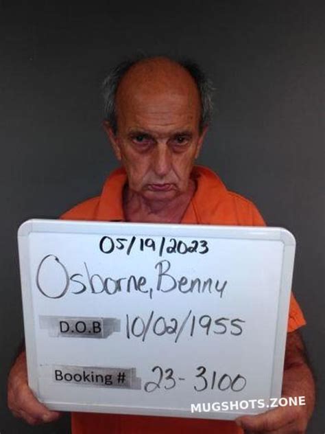 Osborne Benny Wayne 05 19 2023 Sebastian County Mugshots Zone