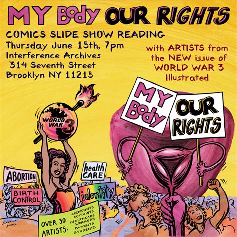 My Body Our Rights A Comics Slide Presentation And Discussion With