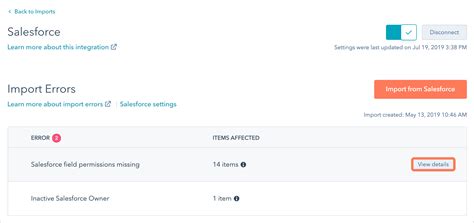 review and troubleshoot import errors